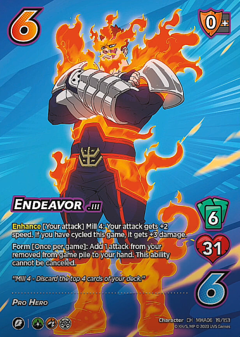 Endeavor .III Revealed!! – My Hero Meta